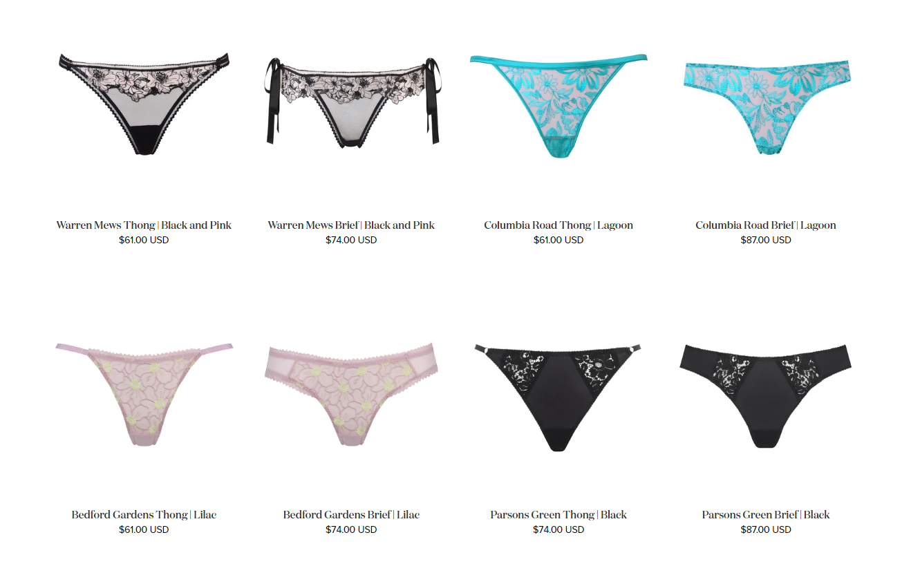 Different Types of Fashion Lingerie Available At Myla - GottaOffer